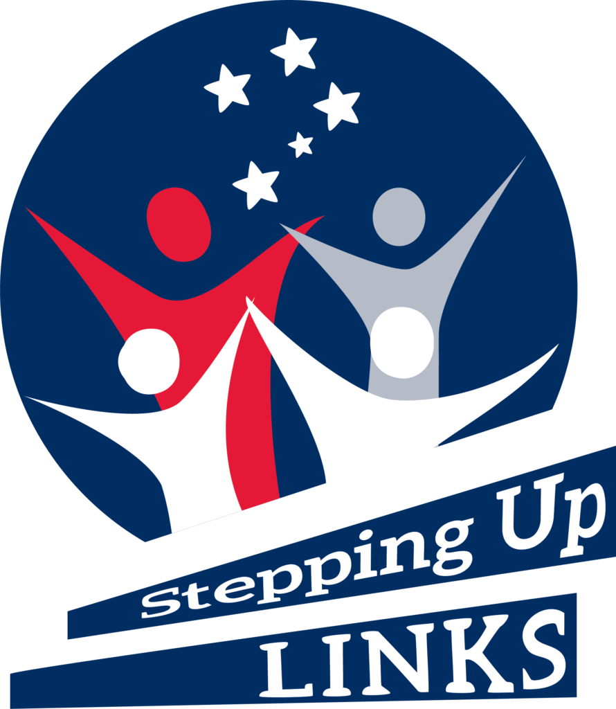 LINKS & Stepping Up 2 logo - Clarinda Primary School
