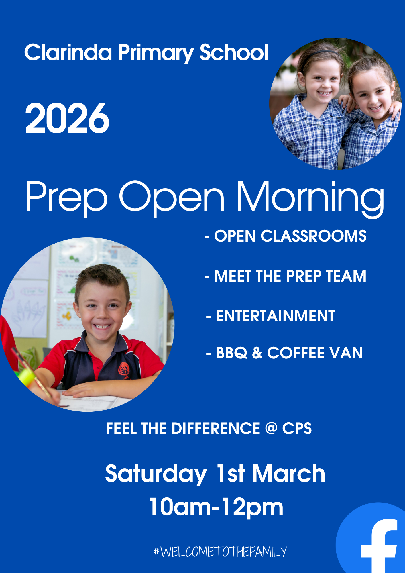 2026 Prep Open Morning - Clarinda Primary School