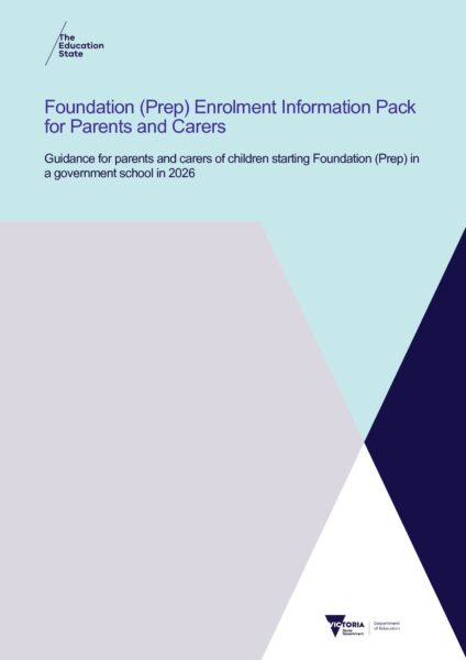 Foundation-Prep-enrolment-information-pack-parents-carers - Clarinda Primary School